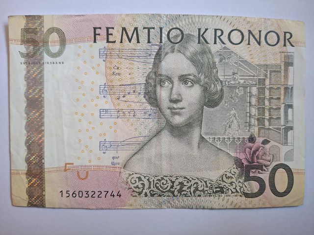 50 kruna ŠVEDSKA