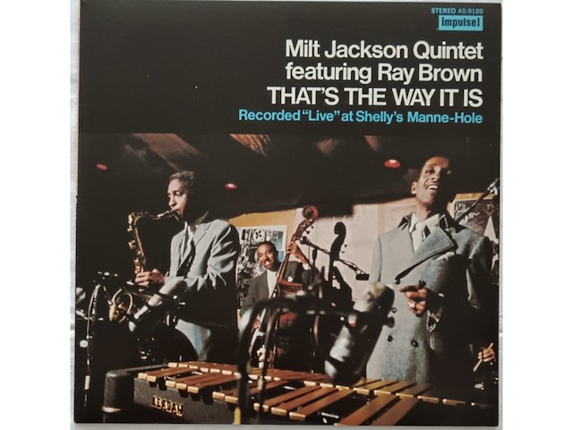 Milt Jackson Quintet - That`s the way it is (Japan Pres