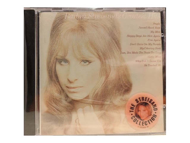 Barbra Streisand - Barbra Streisand Greatest Hits