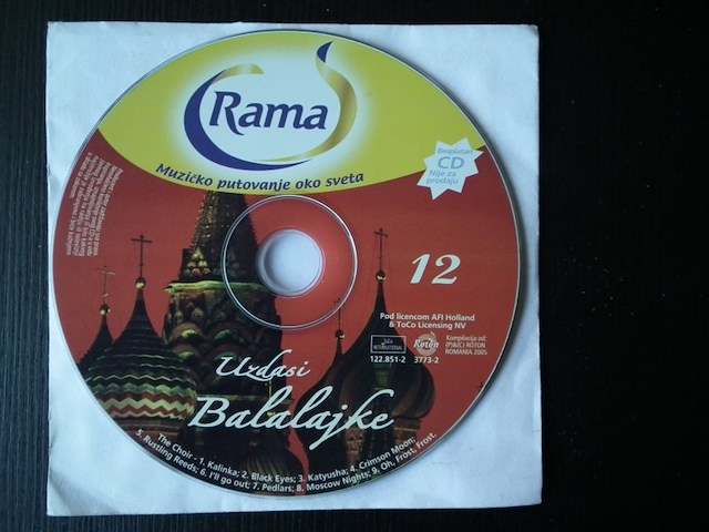 Uzdasi balalajke (Muzičko putovanje oko Sveta) (CD)