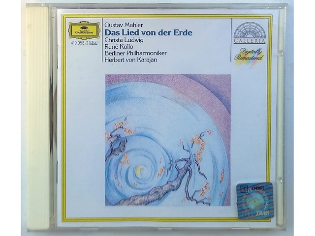 Gustav Mahler, von Karajan - Das Lied Von Der Erde