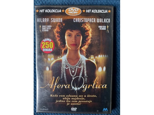 Afera ogrlica Film DVD