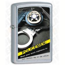 ZIPPO UPALJAC 28279 POLICE BADGE HANDCU