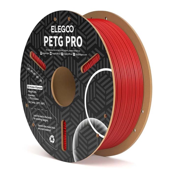 Filament Elegoo PETG PRO 1.75mm 1kg Red