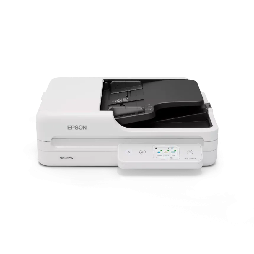 Epson Scanner WorkForce DS-1760WN, Flatbed A4, ADF (60 pages), 30 ppm, Duplex, WiFi, LAN, USB 3.2