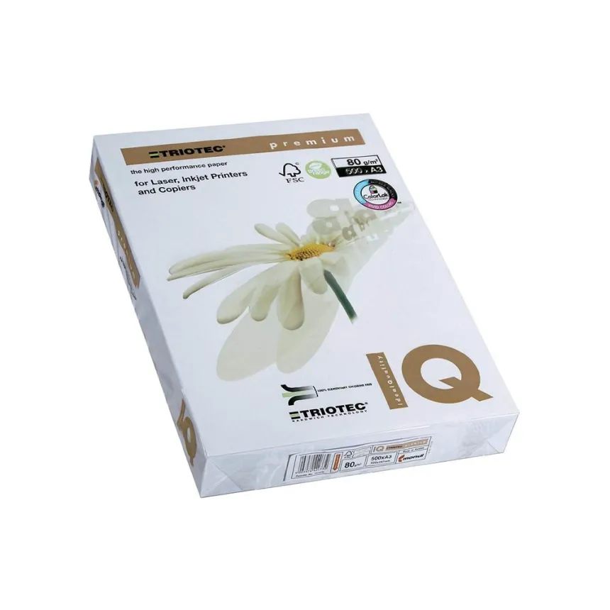 Fotokopir papir A3/80gr IQ premium Triotec