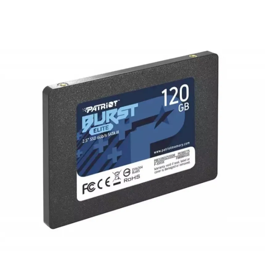 SSD 2.5 SATA3 6Gb/s 120GB Patriot Burst Elite 450MBs/320MBs PBE120GS25SSDR
