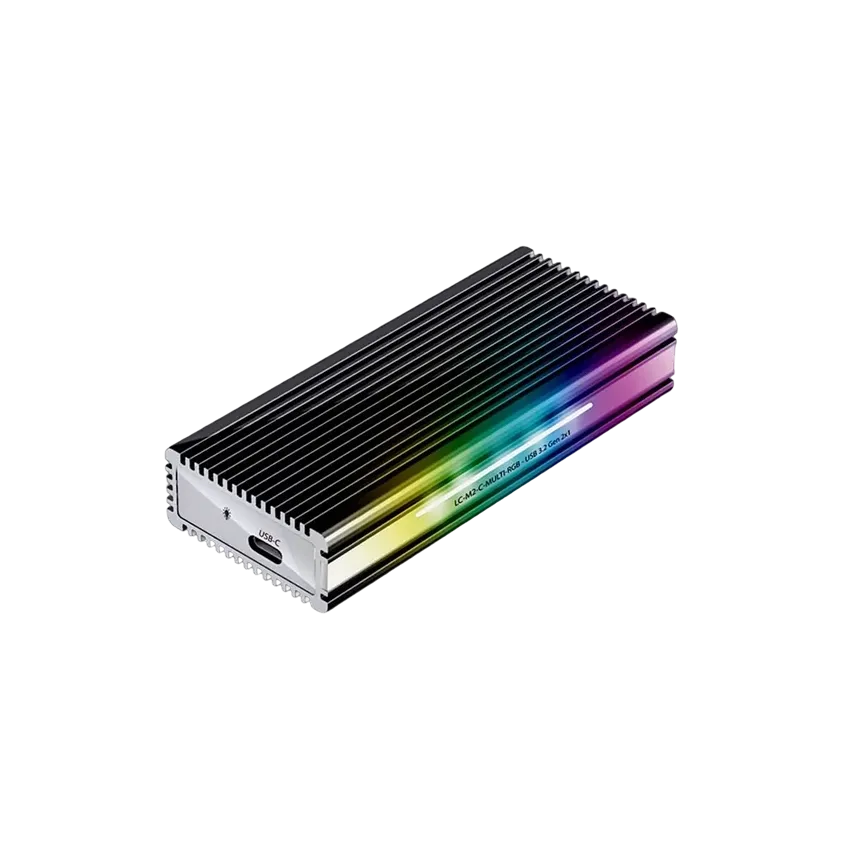 Externo kućište za Nvme LC Power LC-M2-C-MULTI-RGB NVME/M.2