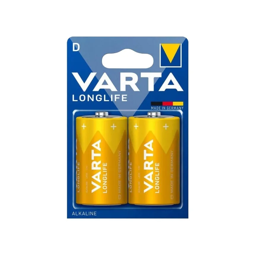 Varta alkalne mangan baterije D VAR-LR20/BP2