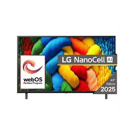 LG 43NANO80A3B 4K HDR SMART NANOCELL TV 2025 CENA
