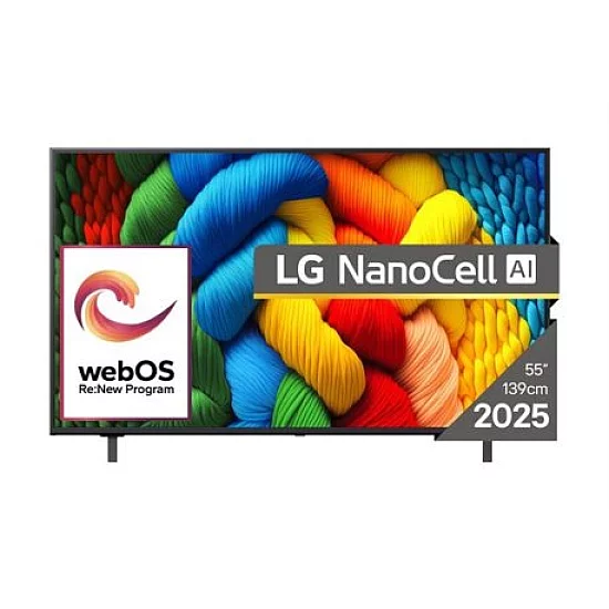 LG 55NANO80A3B 4K HDR SMART NANOCELL TV 2025 CENA
