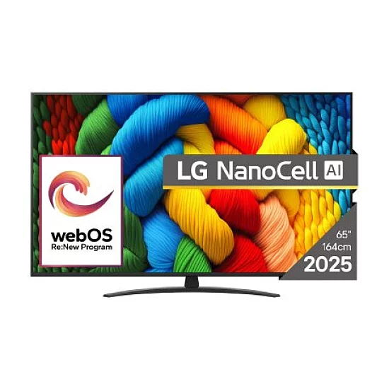 LG 65NANO81A3A 4K HDR NANOCELL SMART TV 2025 CENA