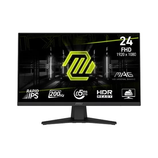 MSI MAG 244F FHD IPS 200HZ GAMING MONITOR ADAPTIVE SYNC CENA