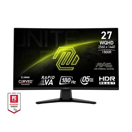 MSI MAG 274CQF QHD 180HZ CURVED CENA