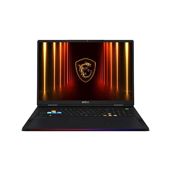 MSI RAIDER A18 HX A9WIG-023RS (UHD+ MINILED, RYZEN 9 9955HX3D, 64GB, 2TB SSD, RTX 5080 16GB, WIN 11 PRO)