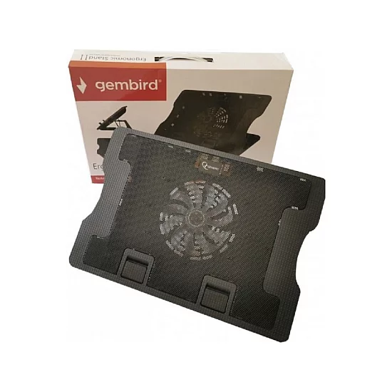 GEMBIRD N2000FS HLADNJAK ZA LAPTOP 15-17 140MM FAN-CONTROL, 2XUSB, 370X265MM, ERGO STAND(631) 19071 CENA