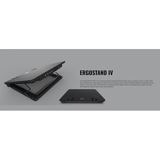 COOLER MASTER NOTEPAL ERGOSTAND IV (R9-NBS-E42K-GP) CENA
