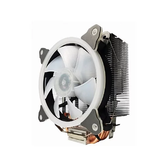 GEMBIRD CPU-HURACAN-ARGB-X130 LED UNI KULER 150W 120MM.FAN +/-1600RPM 26DBA LGA 775/115X/1200/AMD CENA