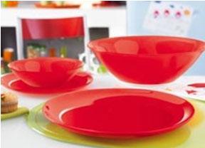 ARTY RED SET TANJIRA 18 DELOVA H7769