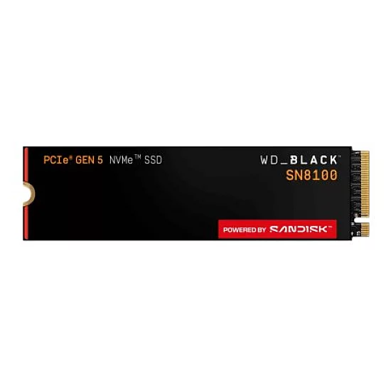 1TB M.2 NVME SSD GEN5 WDS100T1X0M SN8100 BLACK