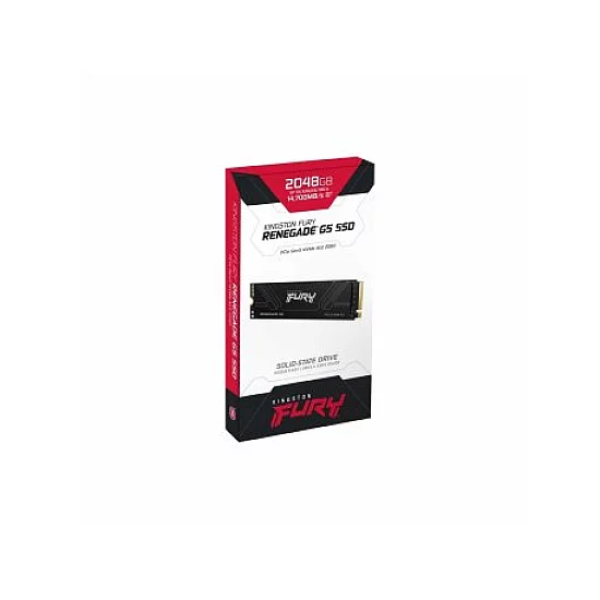 KINGSTON 2TB, FURY RENEGADE G5 PCIE 5.0 M.2 NVME SSD (SFYR2S/2T0) CENA