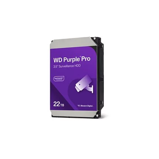 WESTERN DIGITAL 22TB PURPLE 512MB 7200RPM WD221PURP