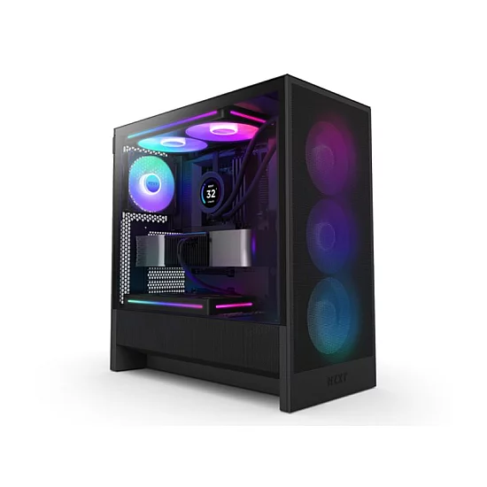 NZXT H5 FLOW RGB GAMING KUĆIŠTE CRNO (CC-H52FB-R1) CENA