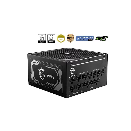 MSI MPG 1000W A1000GL PCIE5 GOLD MODULARNO NAPAJANJE CENA