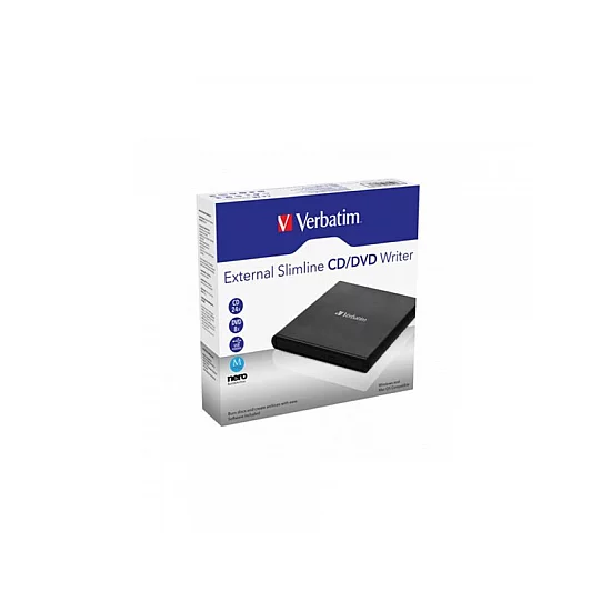 VERBATIM USB DVD+-R/RW SLIMLINE EKSTERNI REZAC 53504