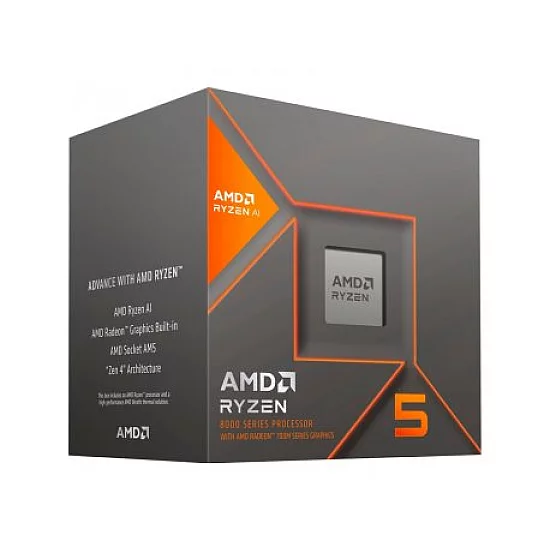 AMD RYZEN 5 8600G 6 CORES 4.3GHZ - 5.0GHZ BOX PROCESOR CENA