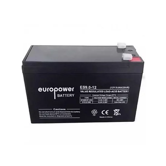 EUROPOWER ES12-9 12V 9AH BATERIJA ZA UPS CENA