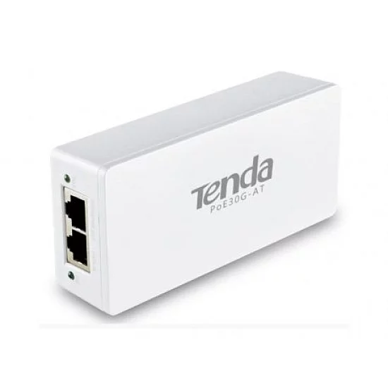 TENDA POE ADAPTER 802.3AF.AT 10/100/1000 INJECTOR, 30W, DO 100M (POE30G-AT) CENA