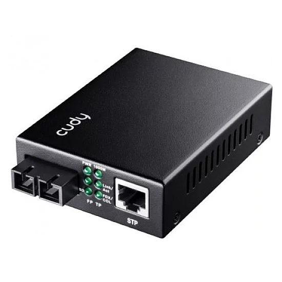 CUDY MC100GSB-20A GIGABIT ETHERNET FIBER SINGLEMODE KONVERTER CENA