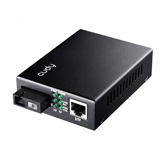 CUDY MC100GSB-20B GIGABIT ETHERNET FIBER SINGLEMODE KONVERTER CENA