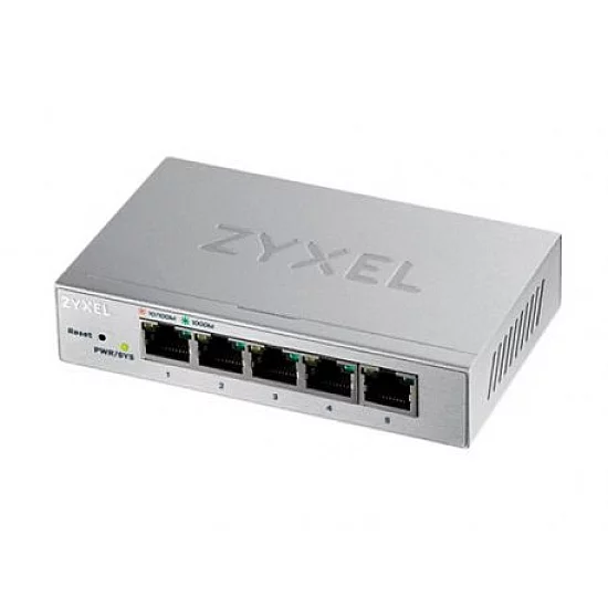 ZYXEL GS1200-5, 5 PORT GIGABIT WEBMANAGED SWITCH, GS1200-5-EU0101F CENA