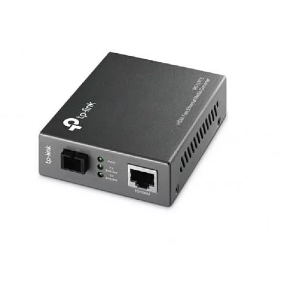 TP LINK MEDIA KONVERTER ETHERNET 10/100MBPS TO 100MBPS SINGLE-MODE SC FIBER, DOMET DO 20KM CENA