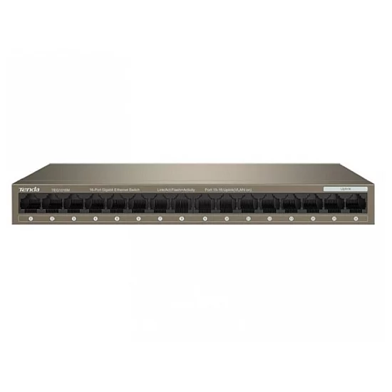TENDA TEG1016M 16-PORT GIGABIT ETHERNET SWITCH LAN02917 CENA