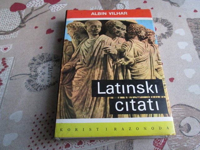LATINSKI CITATI - Albin Vilhar