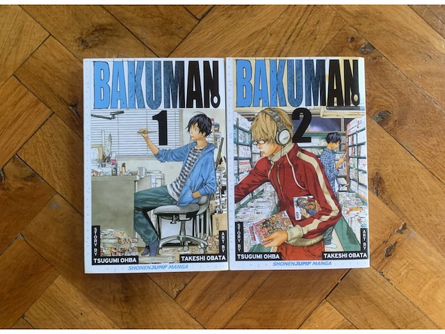 Bakuman manga 1,2 na engleskom
