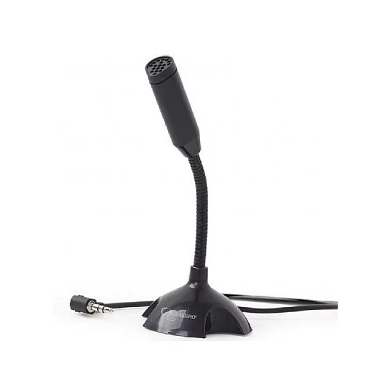 GEMBIRD MIC-D-02 DESKTOP MIKROFON, SAVITLJIVO TELO, BLACK, 3.5MM CENA