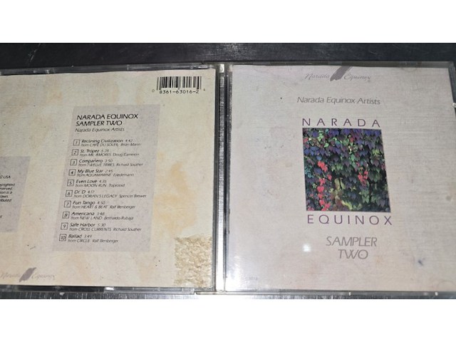 VA - Narada Equinox, sampler two , ORIGINAL