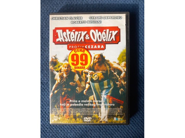 Asterix i Obelix protiv Cezara Film DVD