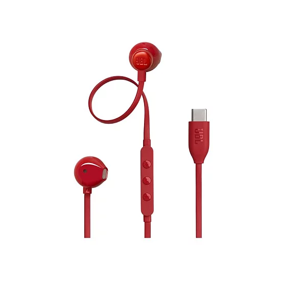 JBL TUNE 305C USB-C RED BUBICE (JBLT305CRED) CENA