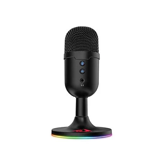 REDRAGON PULSAR GAMING MICROPHONE CRNI RGB MIKROFON CENA