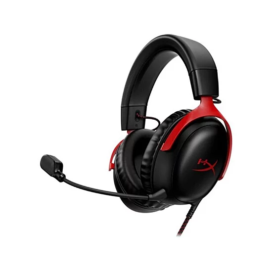 HP HYPERX CLOUD III BLACK/RED GAMING SLUŠALICE (727A9AA) CENA