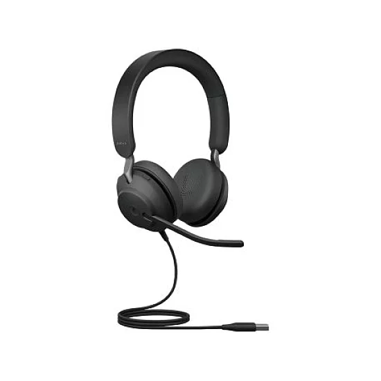 JABRA EVOLVE2 40 SE USB-A MS STEREO SLUŠALICE