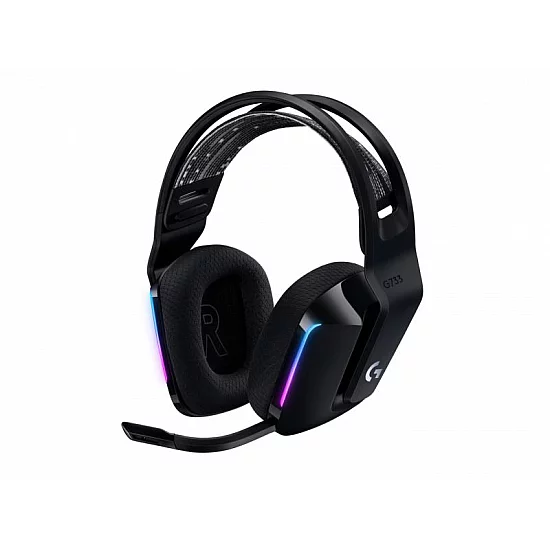 LOGITECH G733 LIGHTSPEED WIRELESS RGB GAMING HEADSET BLACK CENA