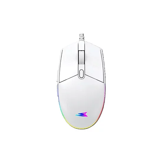 MIŠ BARACUDA CRAB 3600DPI/6D/OPTIČKI/RGB/BELA
