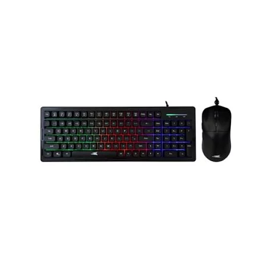 BARACUDA TASTATATURA + MIŠ RGB 7200DPI/OPTIČKI/CRNA