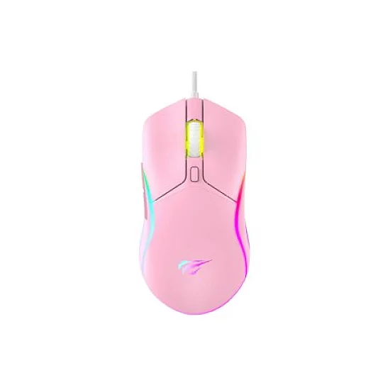 HAVIT MS1029 USB RGB GAMING MIŠ ROZE CENA